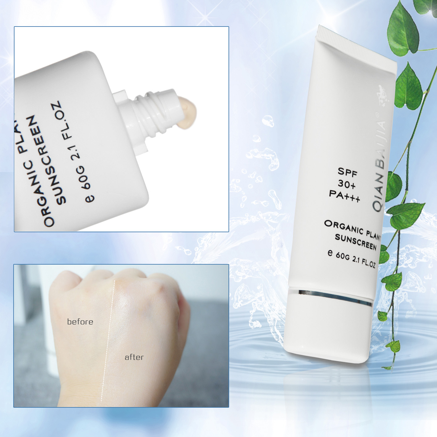 Customized Private Label Sunscreen Sun Block SPF 50 – Boss Biological ...